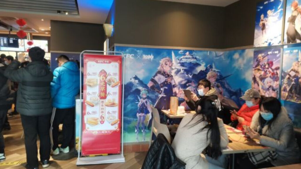 Inside one of China's Genshin Impact-themed KFCs | ONE Esports