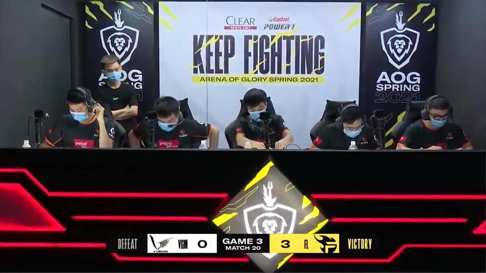 พัก ADC! Team Flash คืนฟอร์มอัด V Gaming ยึดที่ 4 AOG Spring 2021 | ONE ...