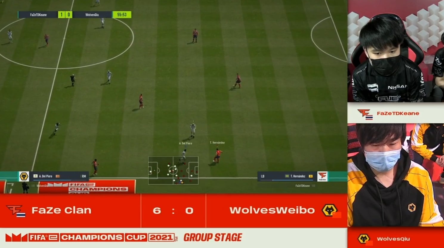 ประเดิมโหด! FaZe Clan ถล่ม Wolves.Weibo เปิดหัว FIFAe Champions Cup ...